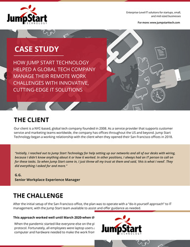 JumpStart Technology | IT Support & Services Company | Mountain View ...